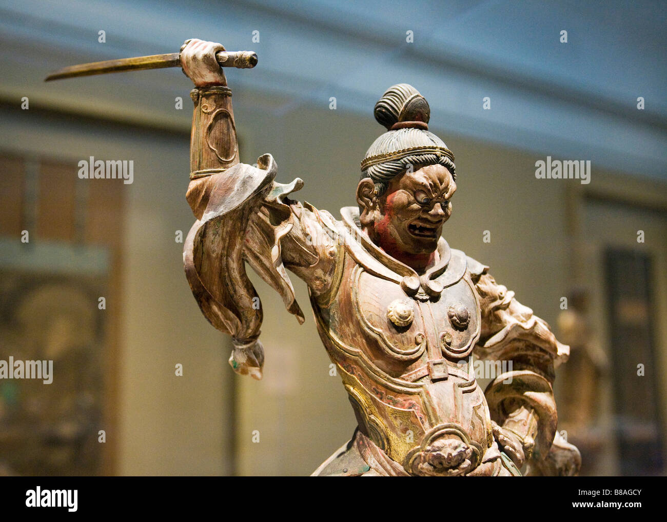 Jikoku-ten (Guardian of the East) Shitenno (Guardian figures) - Japan ...