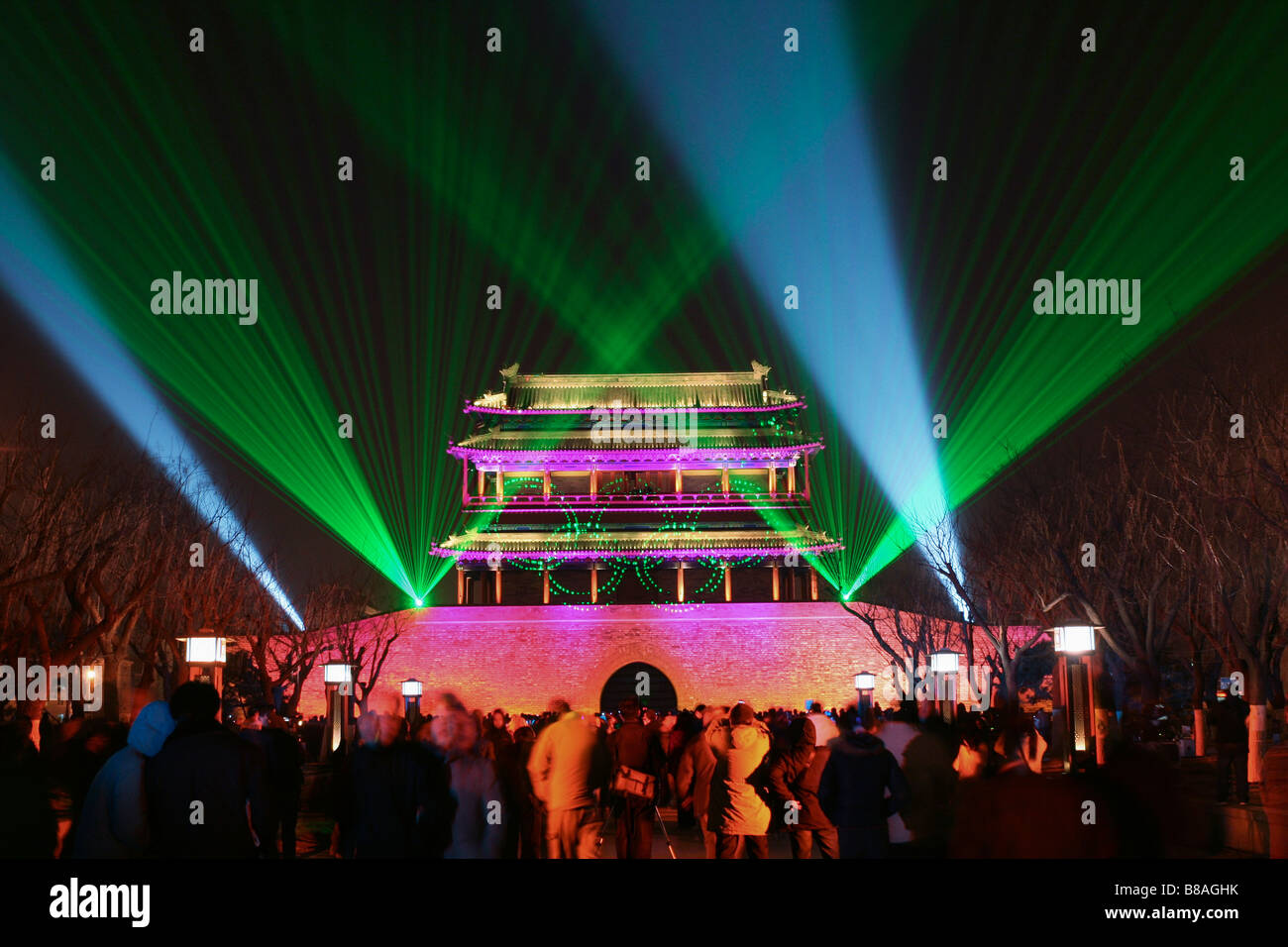 Yongdingmen city gate in beijing hi-res stock photography and images ...