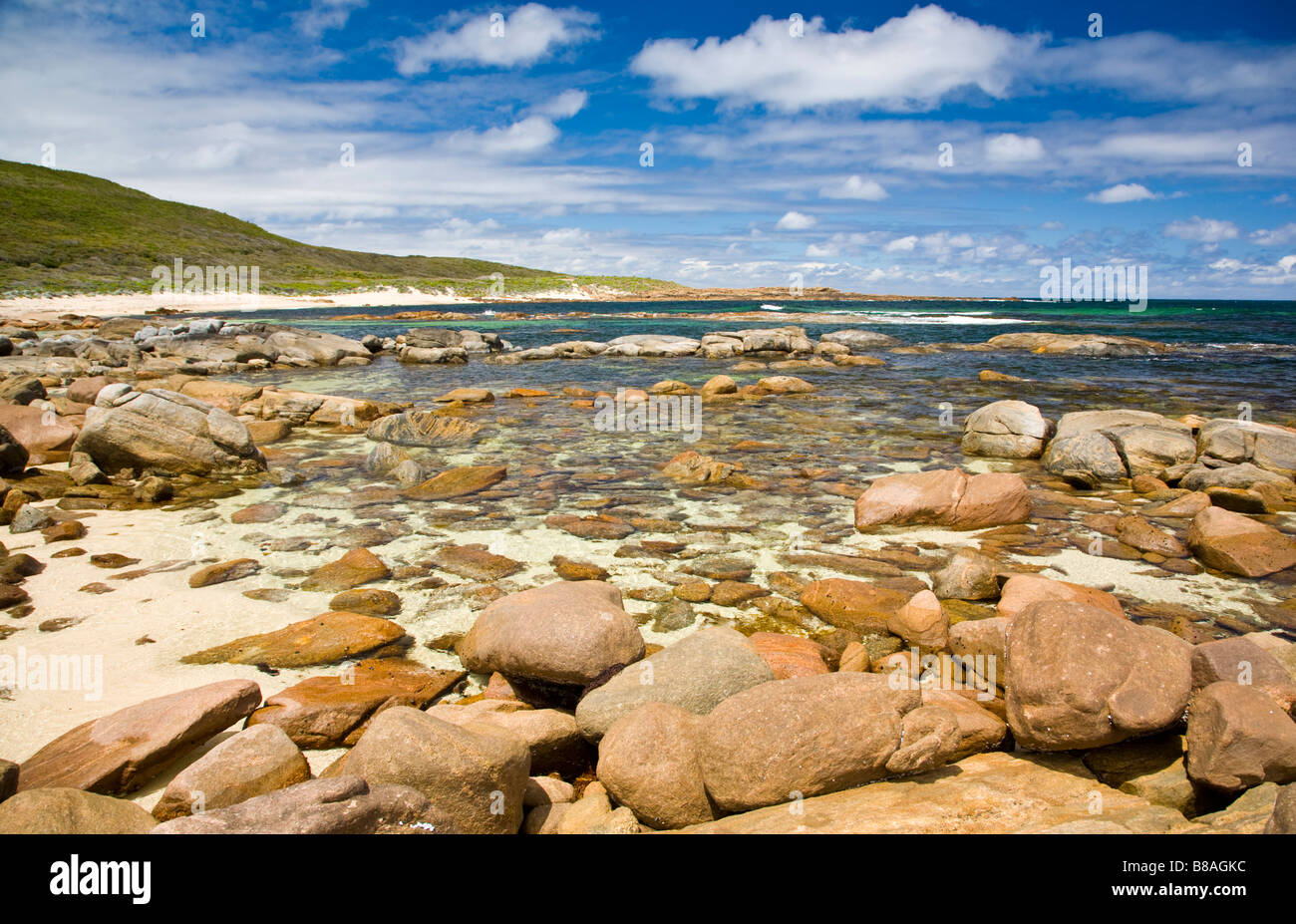 Beach at Cape Leeuwin Augusta Western Australia wa Stock Photo - Alamy