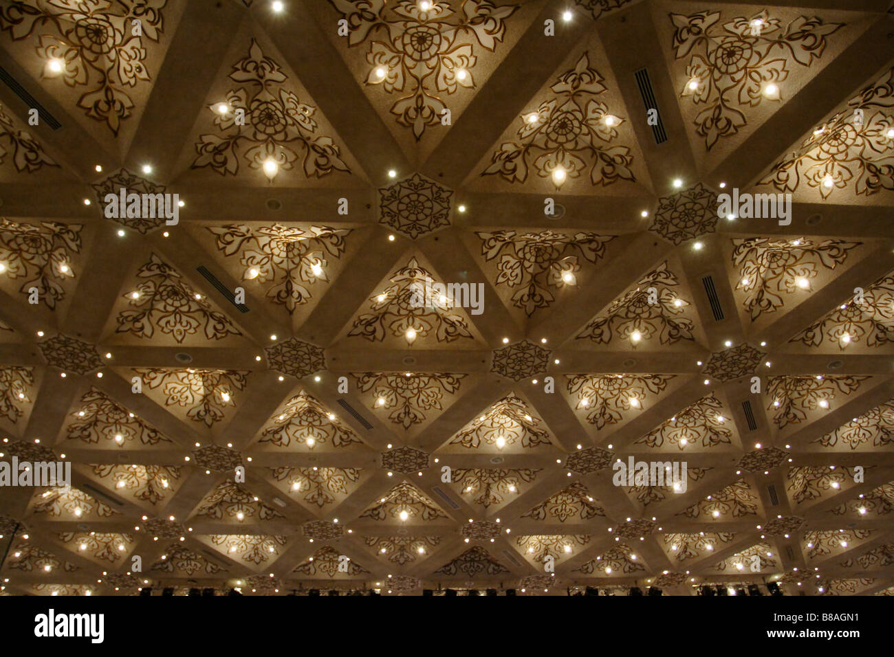 Ceiling triangle hi-res stock photography and images - Alamy