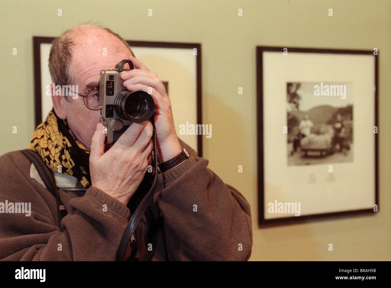 David Hurn photojournalist with the Magnum photo agency Stock Photo - Alamy