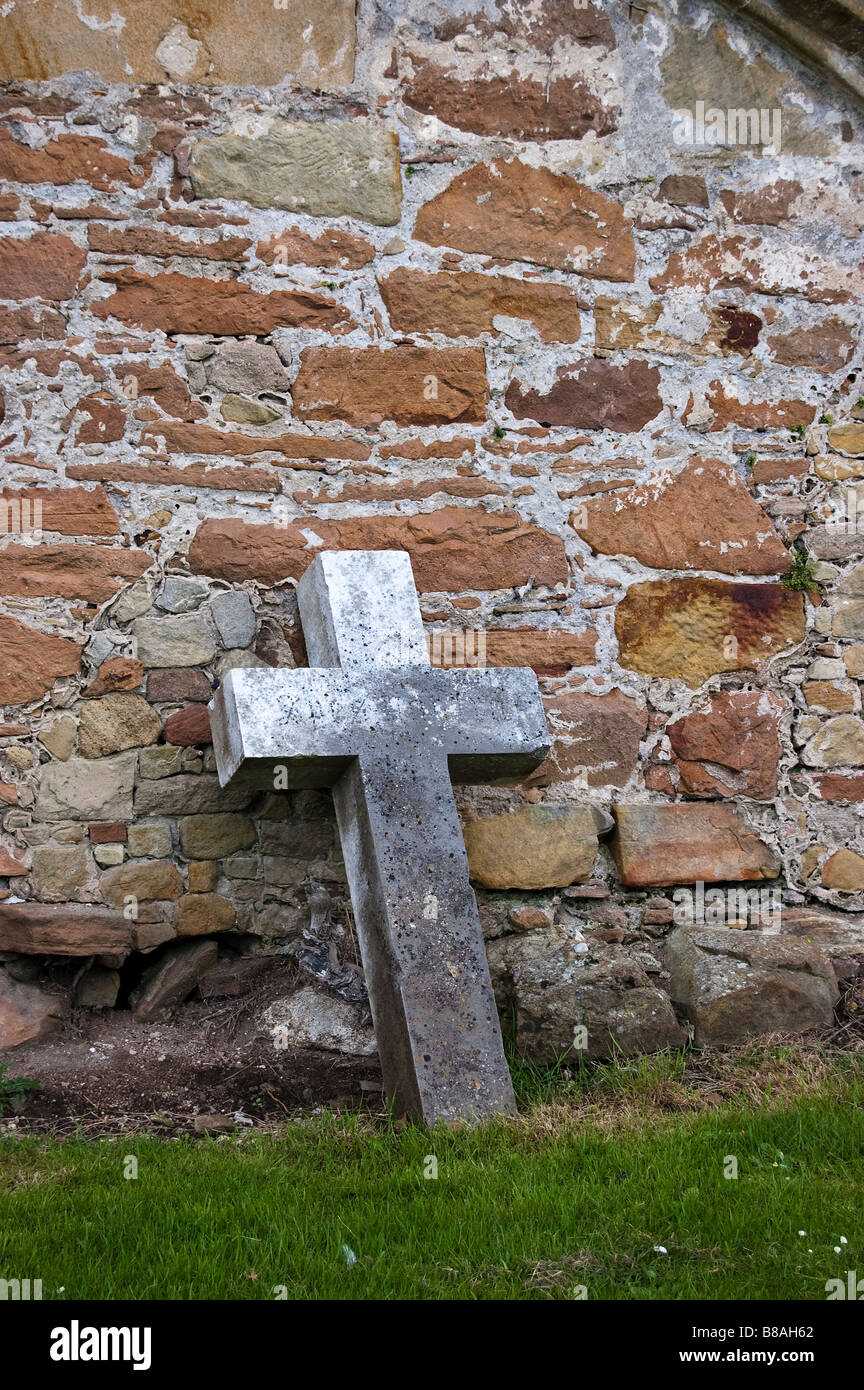 Stone cross cemetery hi-res stock photography and images - Alamy