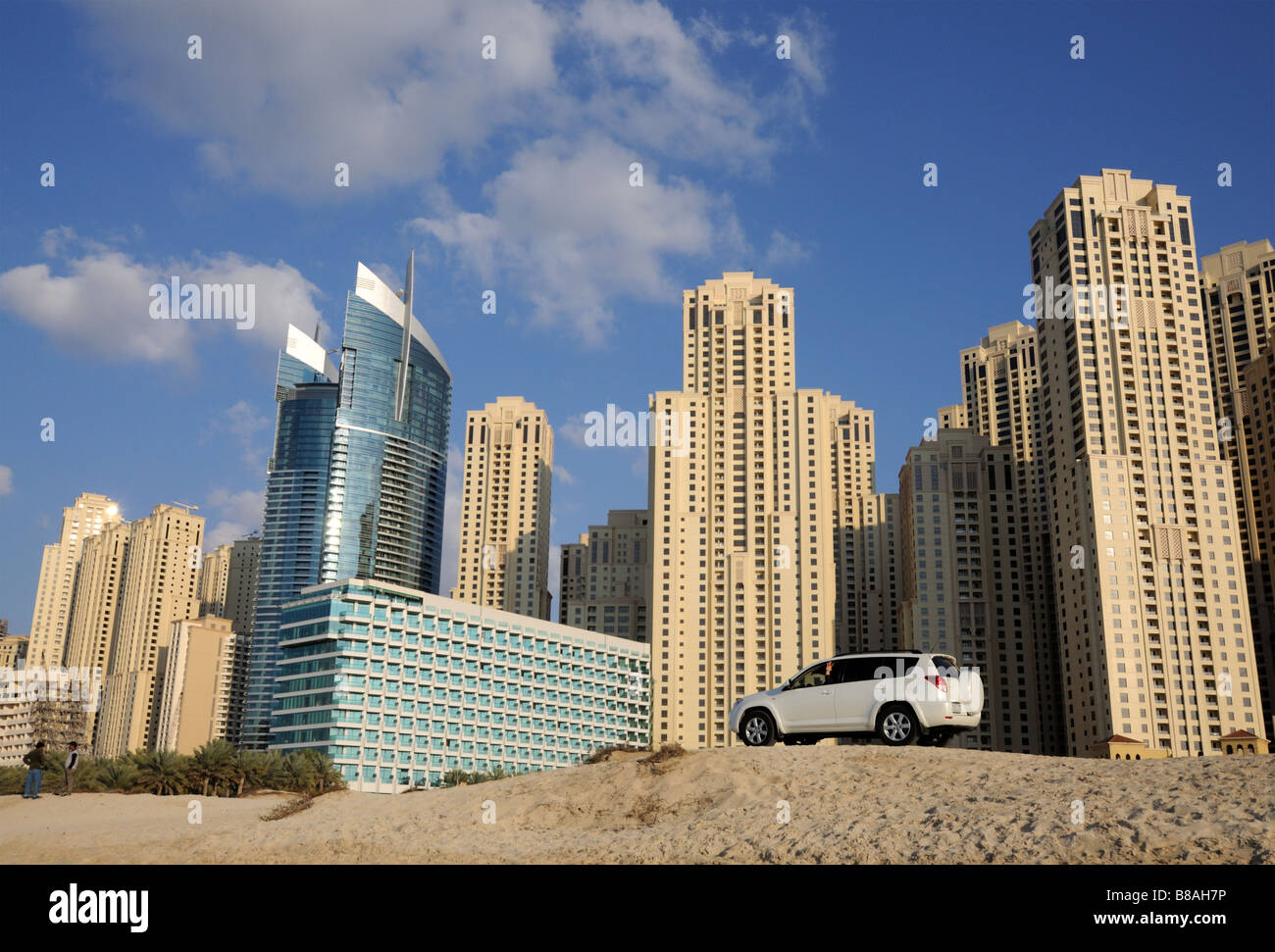 Highrise buildings in Dubai, United Arab Emirates Stock Photo - Alamy