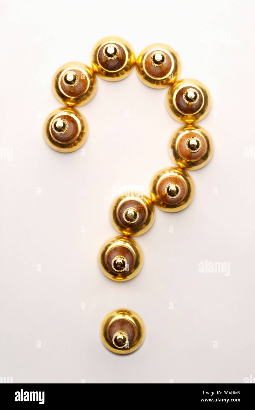 Chess pieces in shape of question mark Stock Photo - Alamy