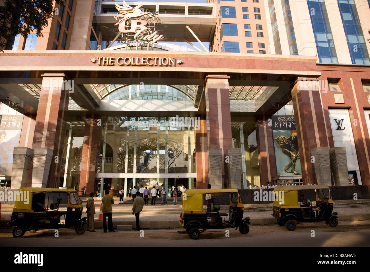 The Bangalore Downtown building, also known as UB City, which houses a ...
