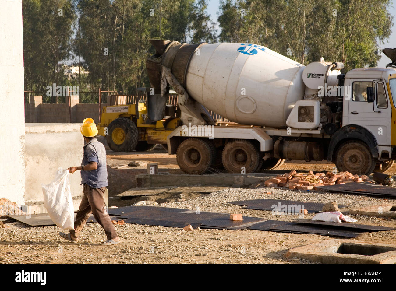 Vrindavan Tech Village Building Site Bangalore India Stock Photo - Alamy