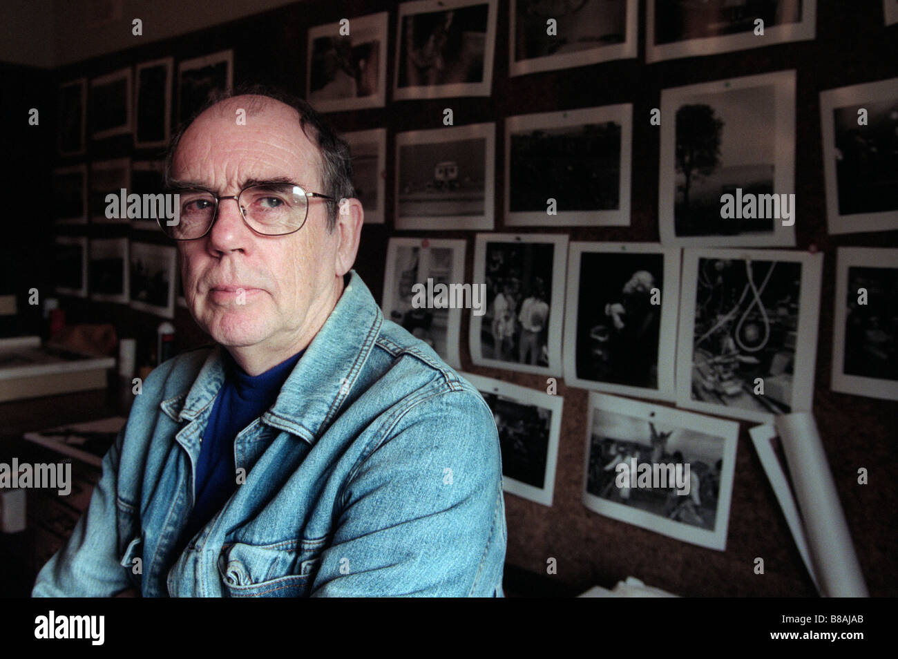 David Hurn photojournalist with the Magnum photo agency Stock Photo - Alamy