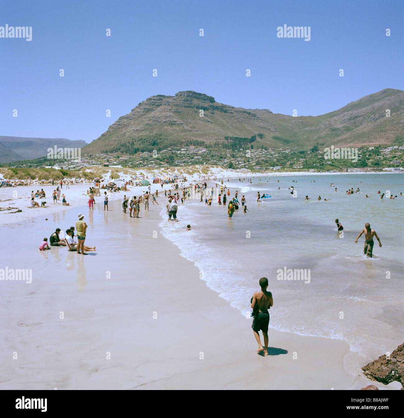 Hout Bay in Cape Town in South Africa in Sub Saharan Africa. Apartheid ...