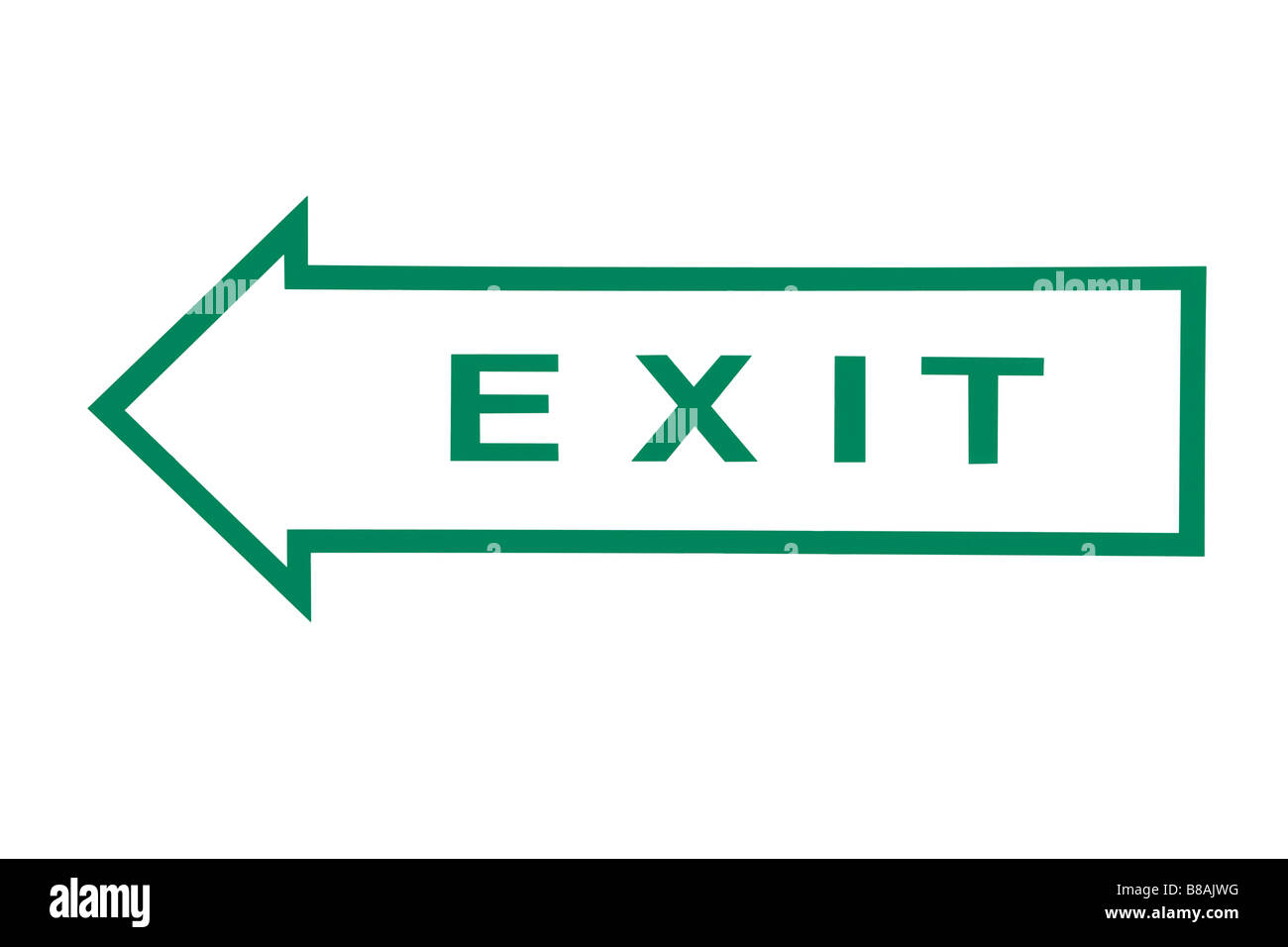 Horizontal exit Cut Out Stock Images & Pictures - Alamy