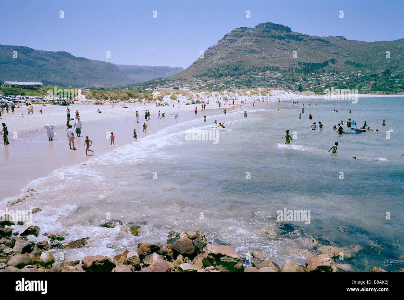 Hout Bay in Cape Town in South Africa in Sub Saharan Africa. Apartheid ...