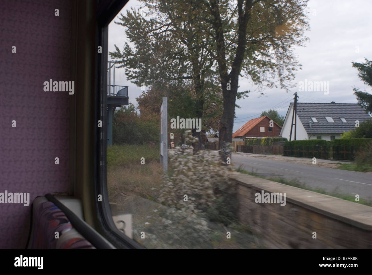 suburban view of Berlin from the train window Stock Photo - Alamy