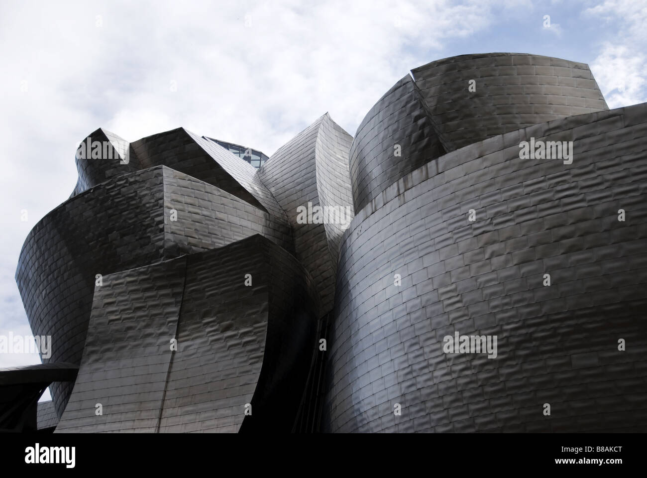 The Guggenheim Museum in Bilbao Spain was designed by architect Frank ...