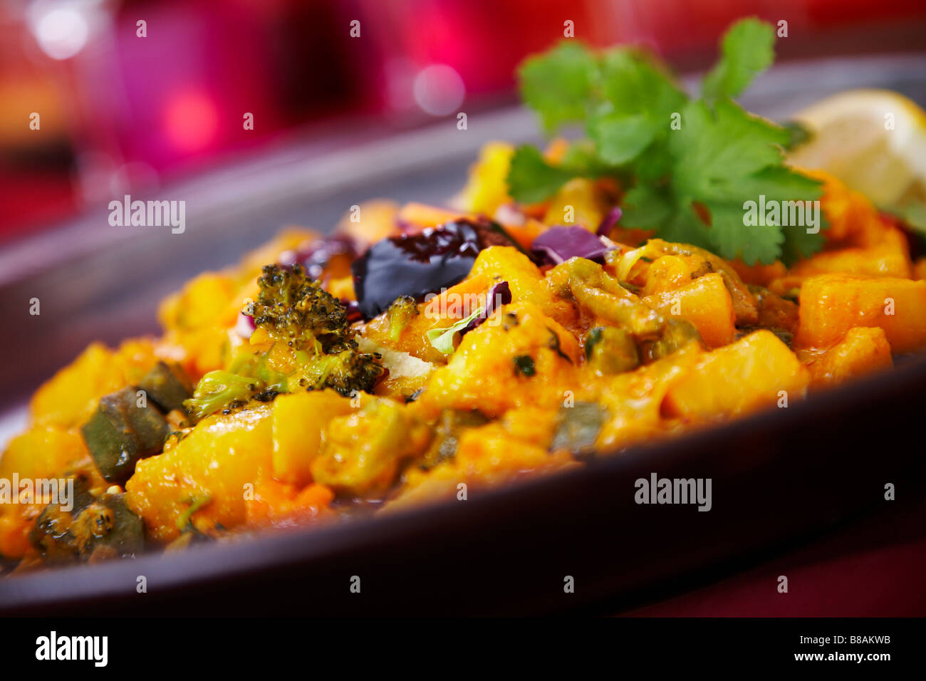 Indian vegetable balti hi-res stock photography and images - Alamy