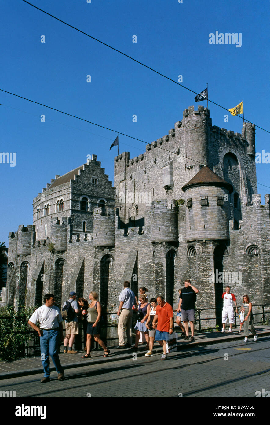 Counts of flanders castle hi-res stock photography and images - Alamy
