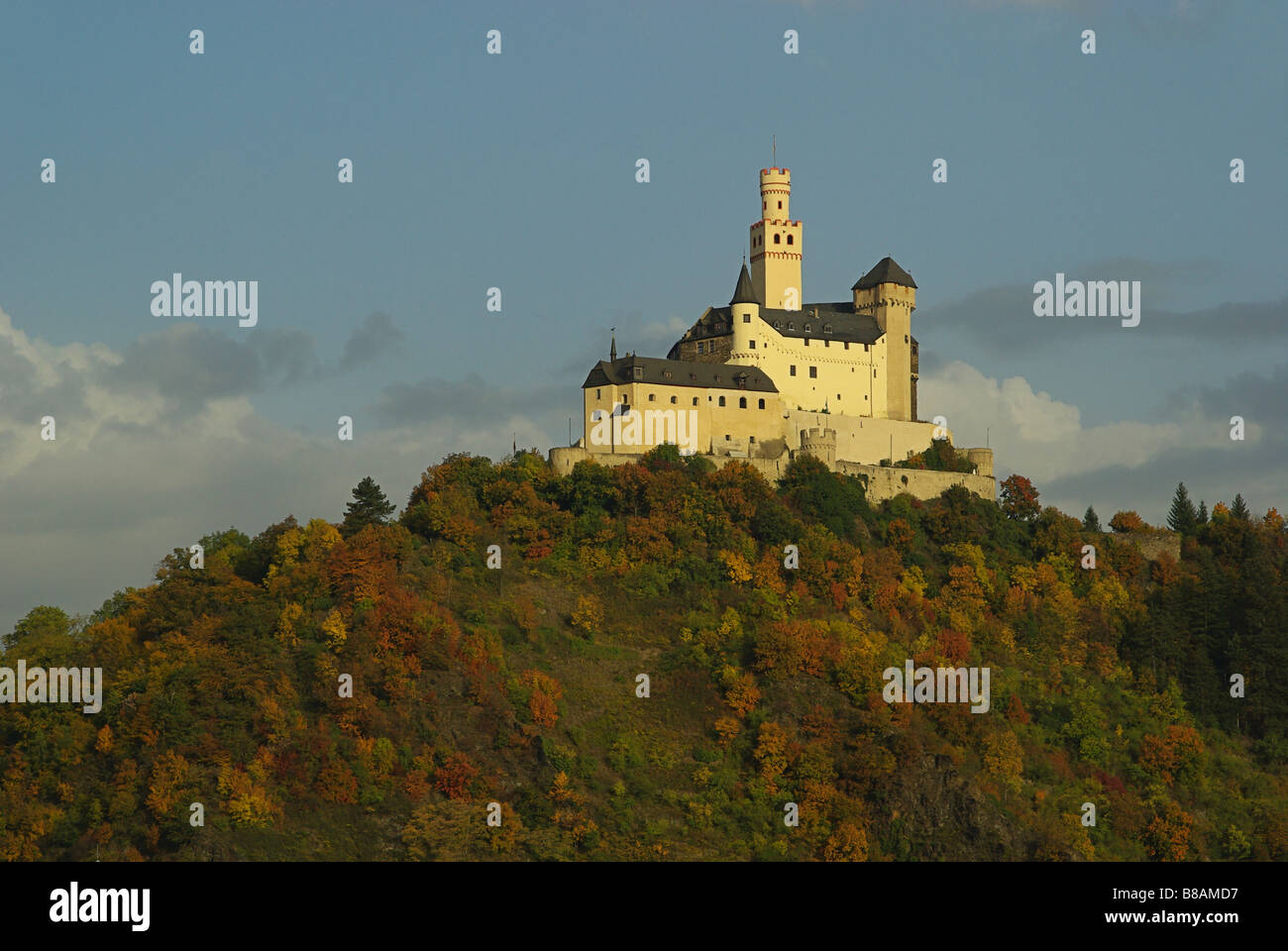 Medieval marksburg hi-res stock photography and images - Alamy