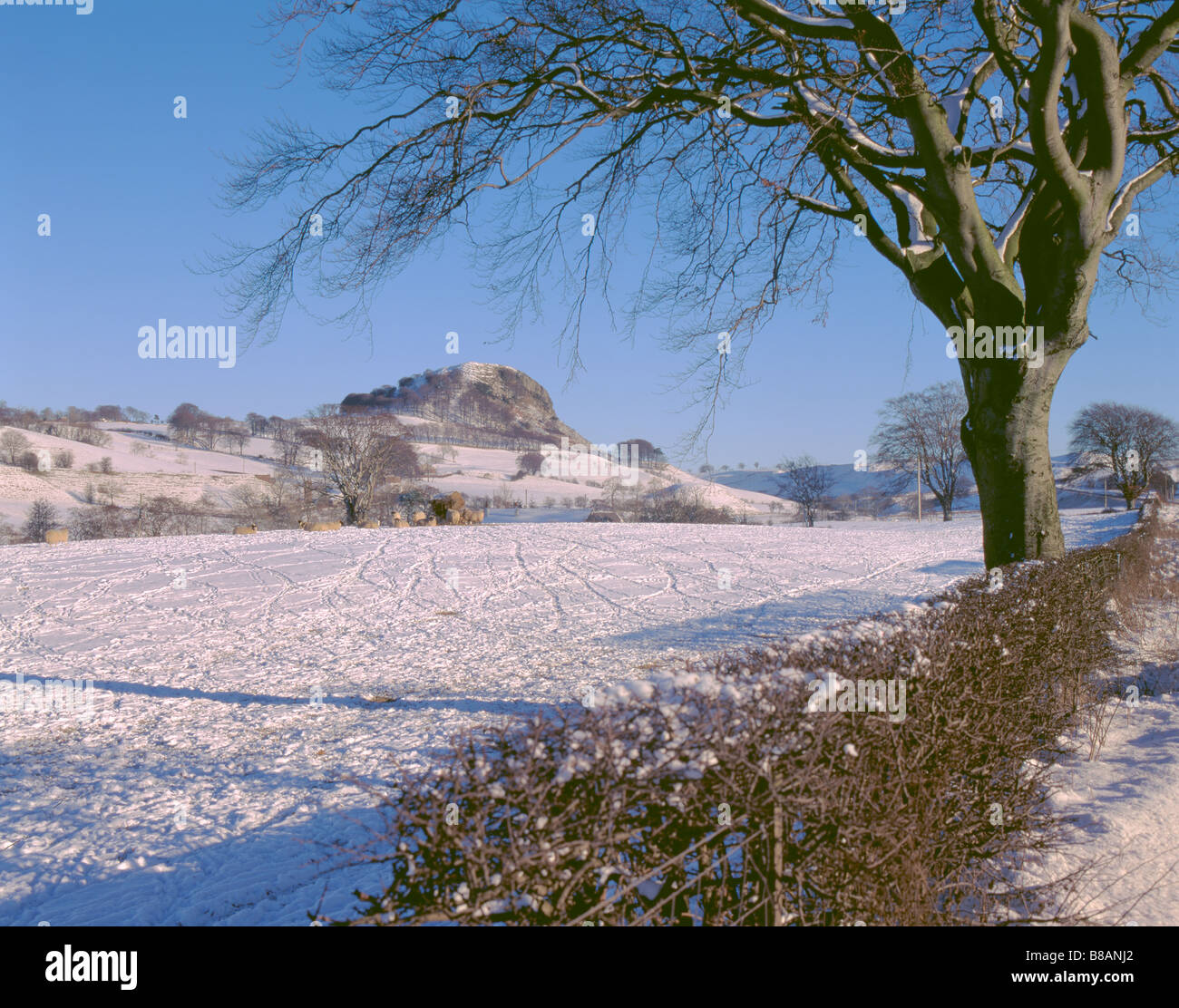 Loudoun Hill battle site, a volcanic plug east of Darvel in East ...