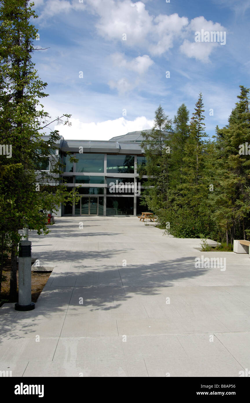 Legislative Building, Yellowknife, Northwest Territories Stock Photo ...