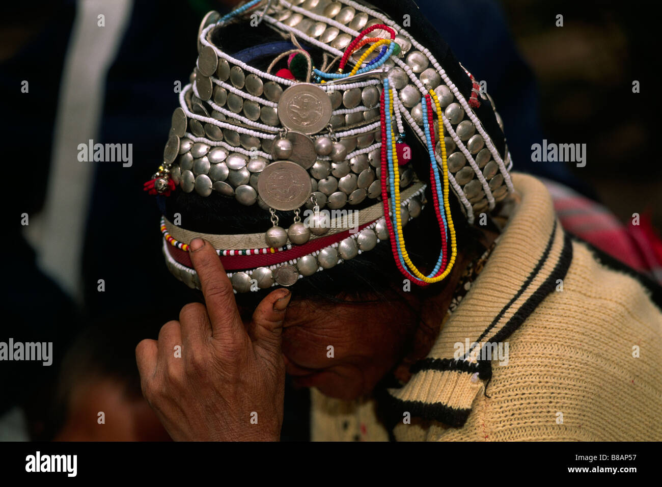 Laos, Luang Nam Tha province, Muang Sing, Akha ethnic minority ...