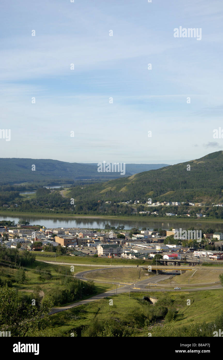 Town Peace River, Alberta Stock Photo - Alamy