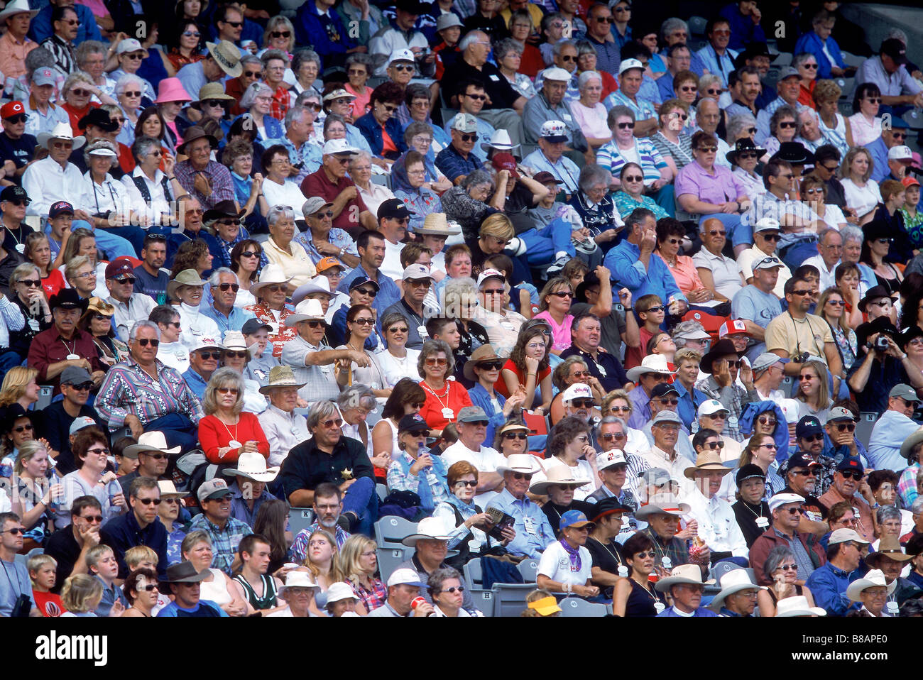 Calgary stampede crowds hi-res stock photography and images - Alamy