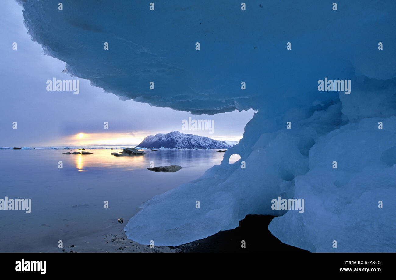 Iceberg, Grise Fiord, Nunavut Stock Photo - Alamy