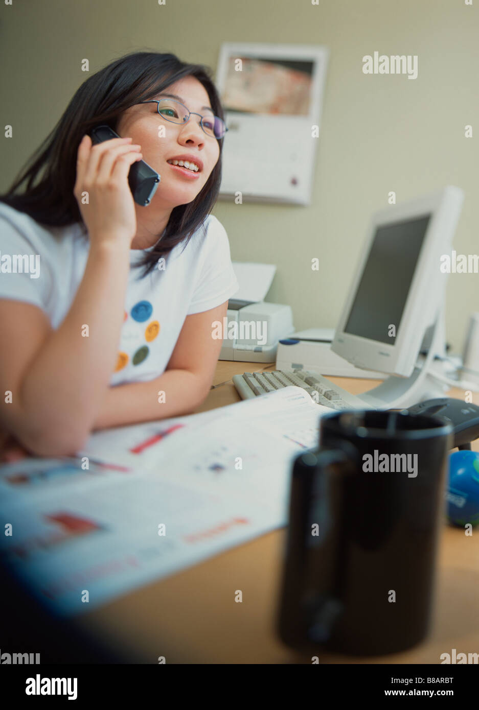 Home fice hi-res stock photography and images - Alamy