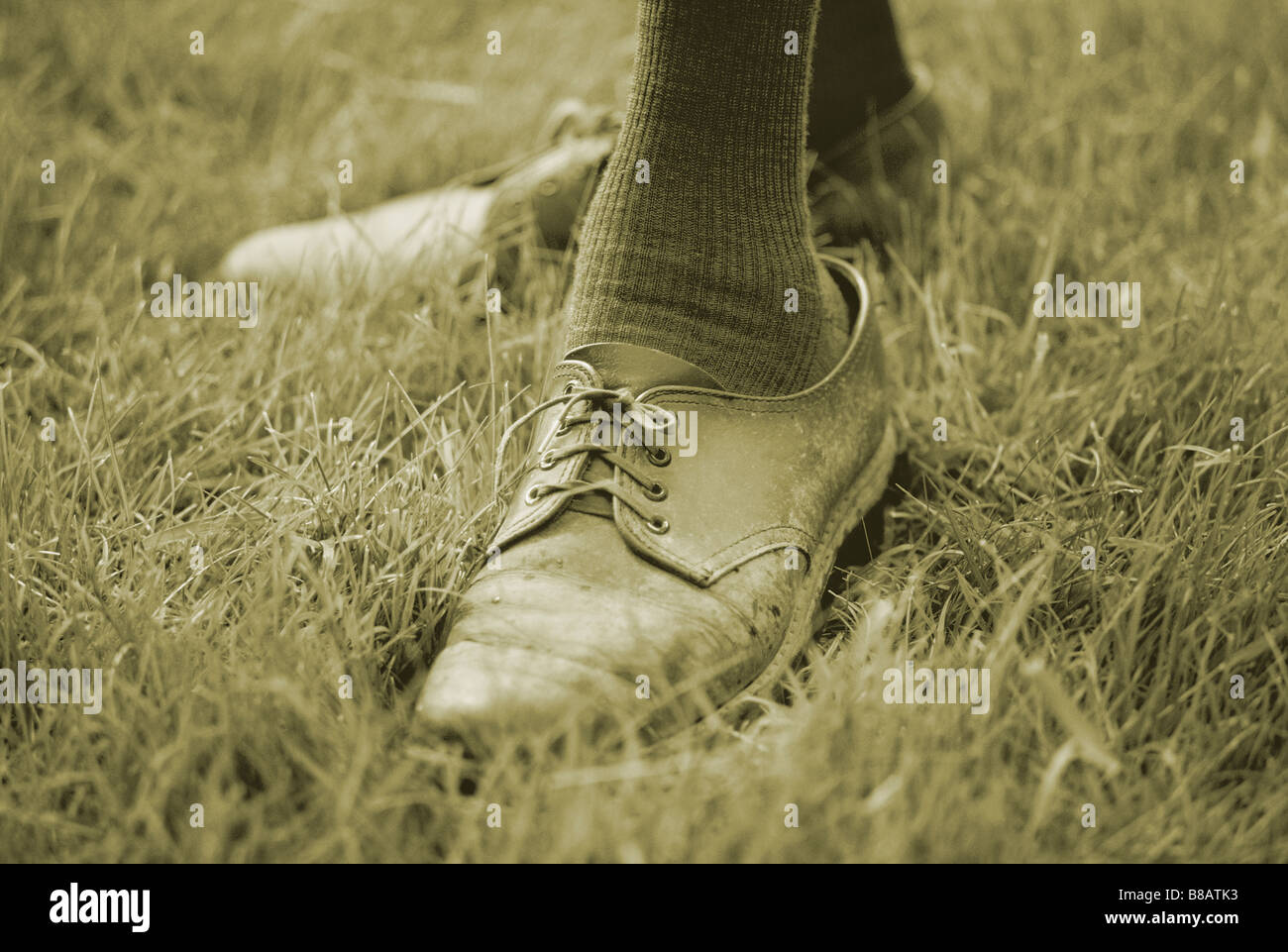 Old fashioned shoes hi-res stock photography and images - Alamy