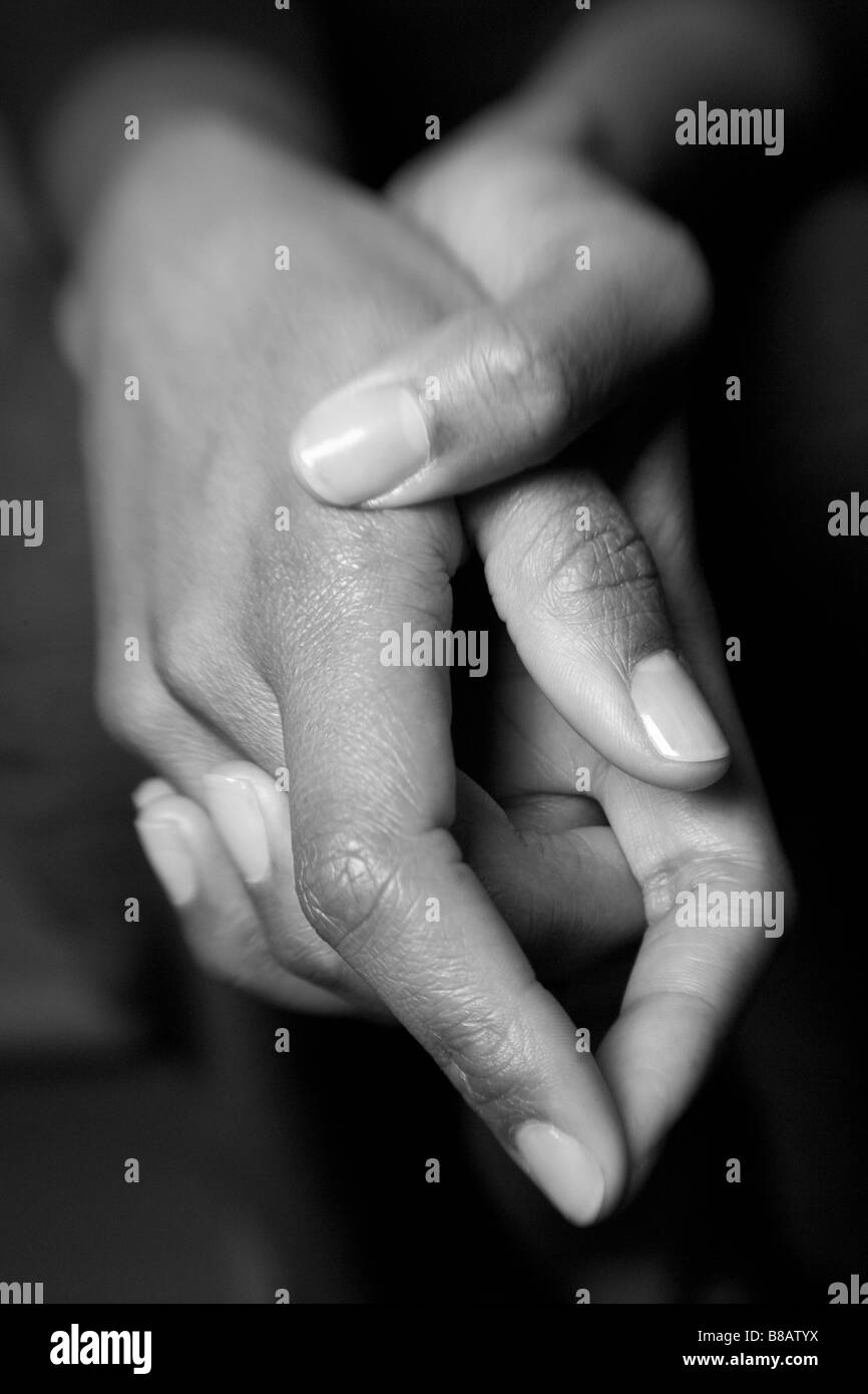 African American Hands vertical Stock Photo - Alamy