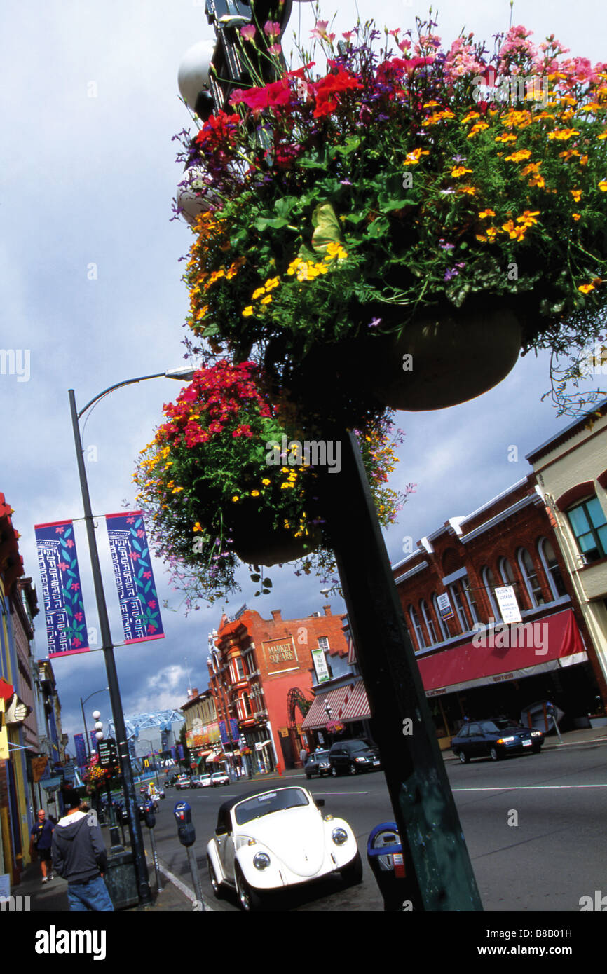 Streetscape, Victoria, BC Stock Photo - Alamy