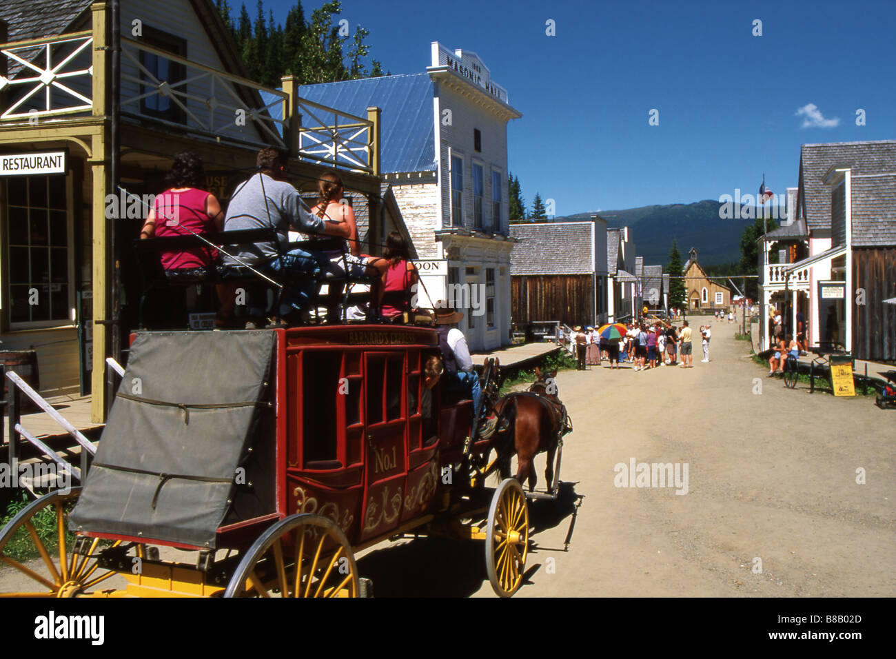Barkerville Historic Town, Barkerville, BC Stock Photo - Alamy