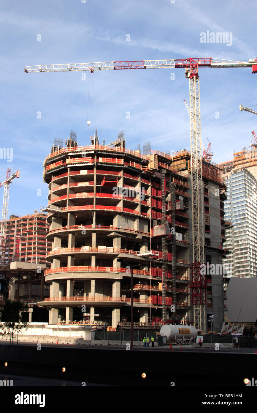 City Center Construction in Las Vegas Nevada USA Stock Photo - Alamy