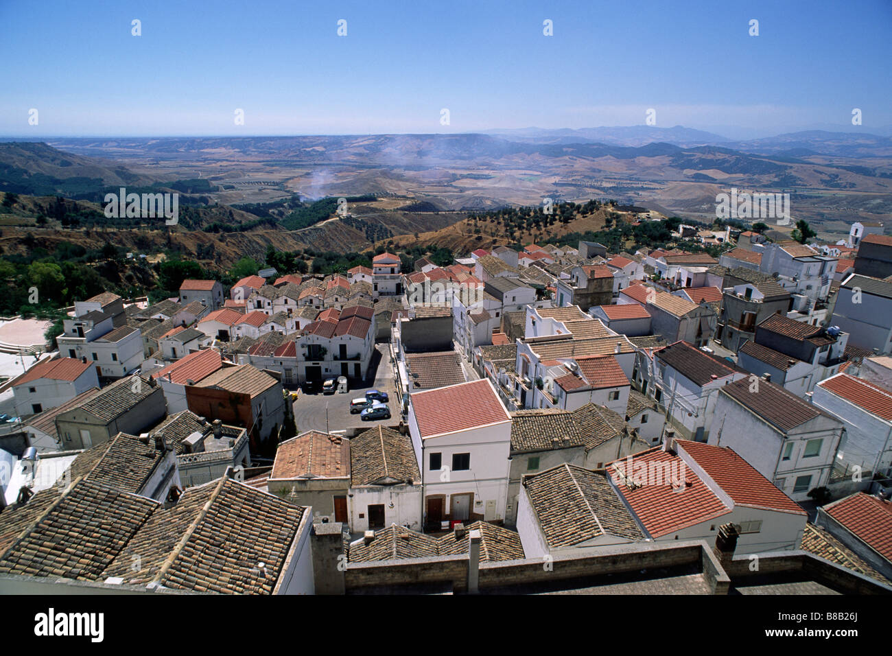 Italy, Basilicata, Pisticci Stock Photo - Alamy