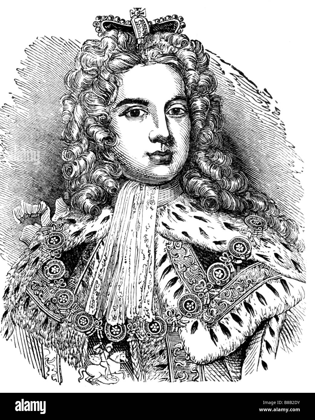 King George I Stock Photo - Alamy