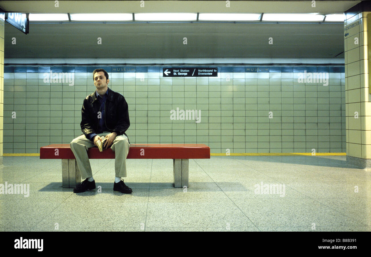 Subway bench hi-res stock photography and images - Alamy