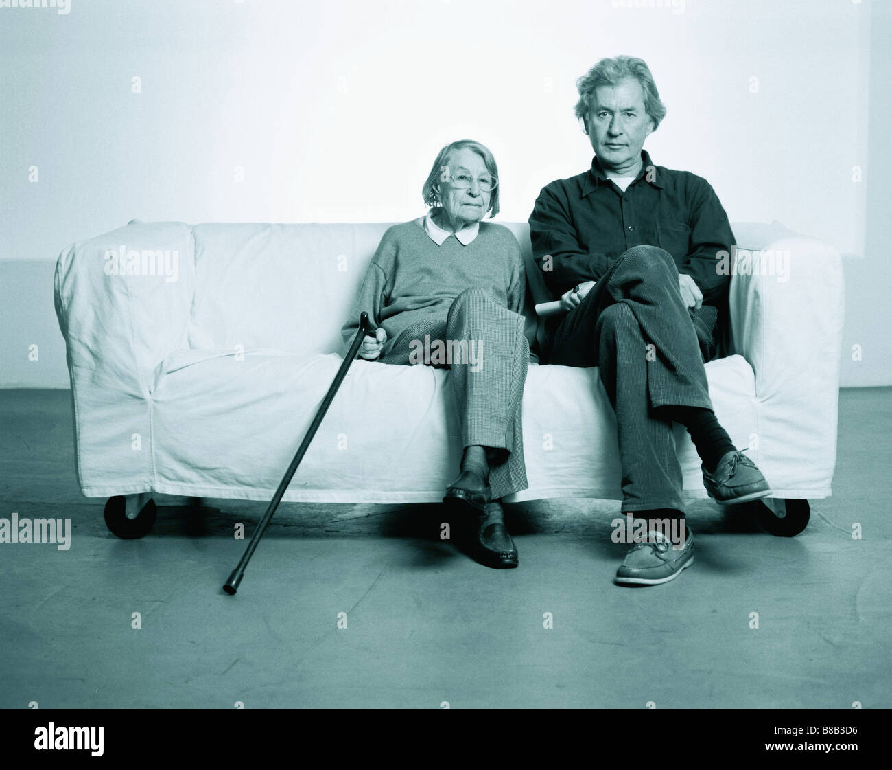 Four generations of a family Stock Photo - Alamy