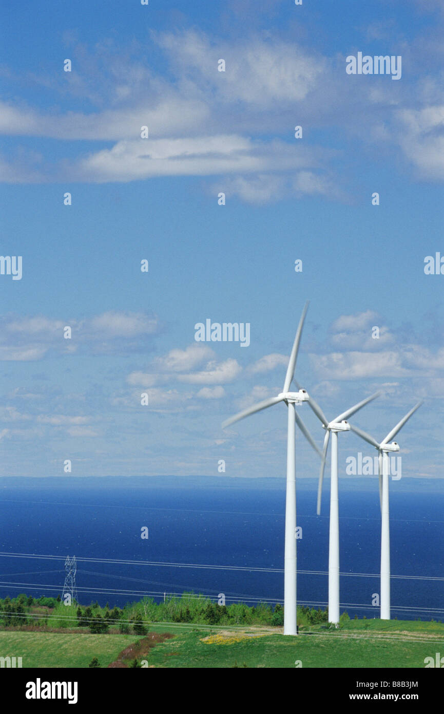 Gaspe peninsula turbine hi-res stock photography and images - Alamy