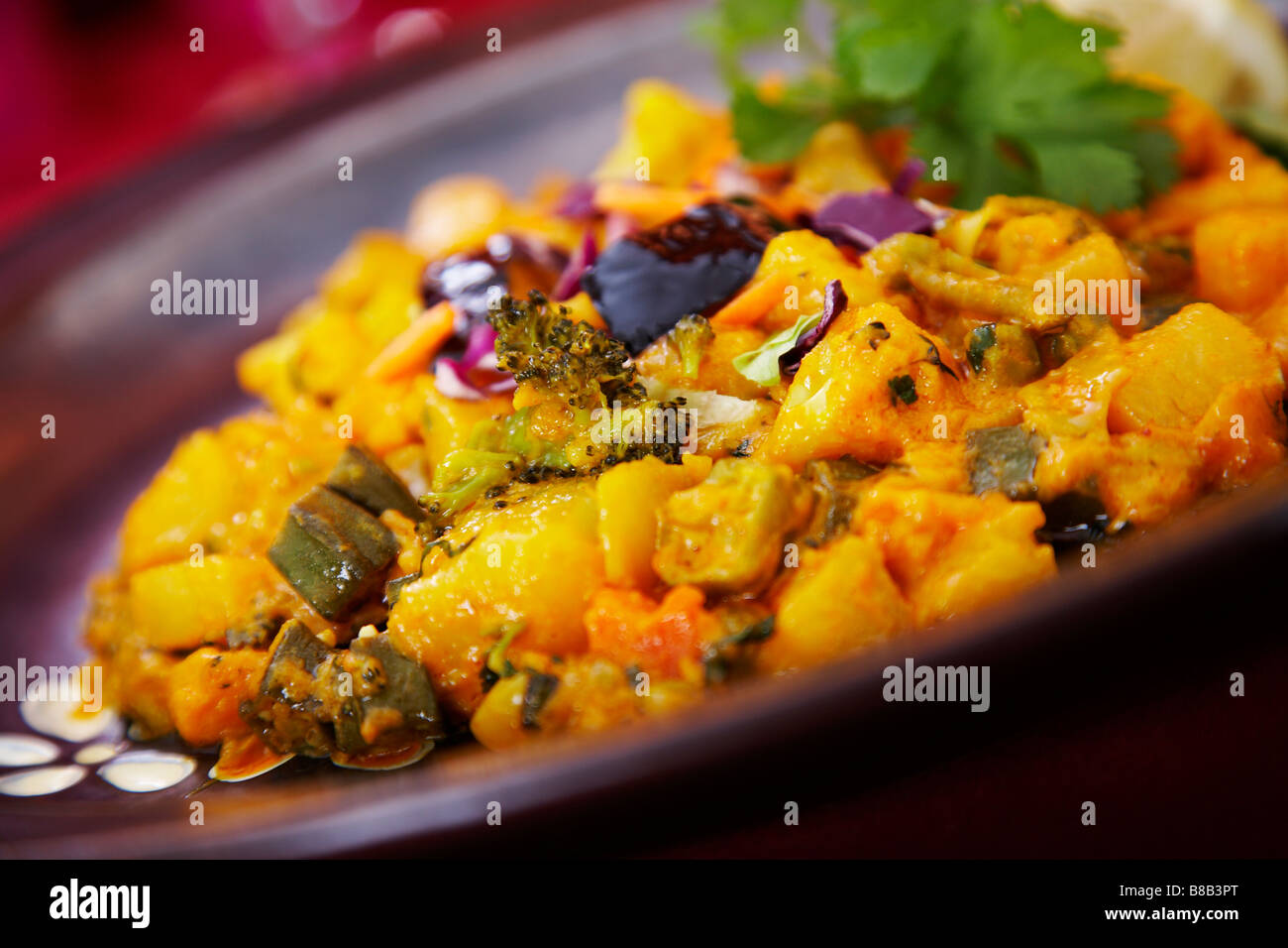 Indian vegetable balti hi-res stock photography and images - Alamy