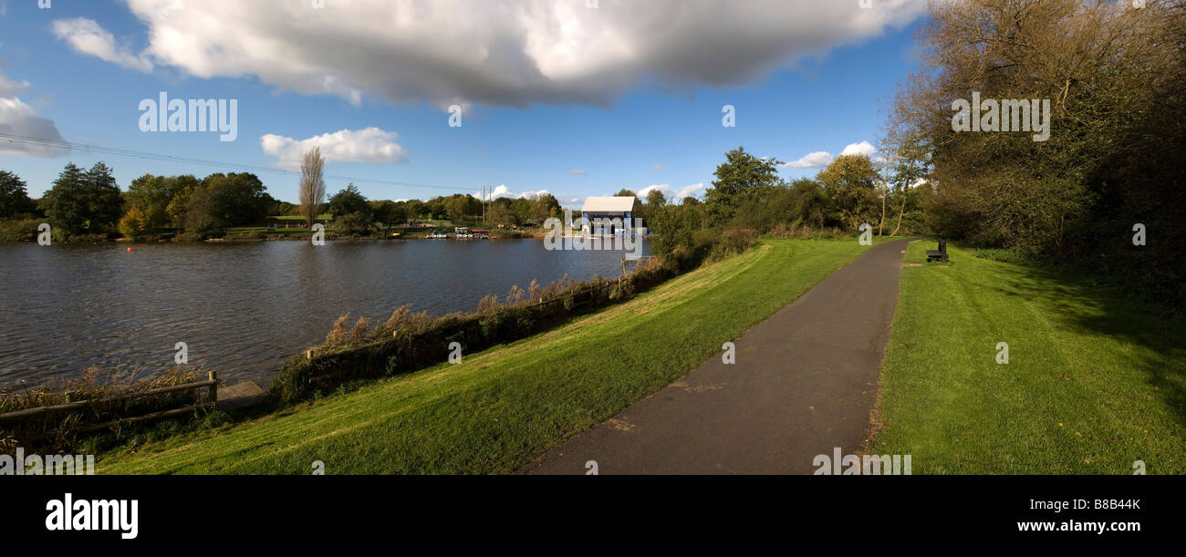 arrow valley lake country park redditch worcestershire midlands england ...