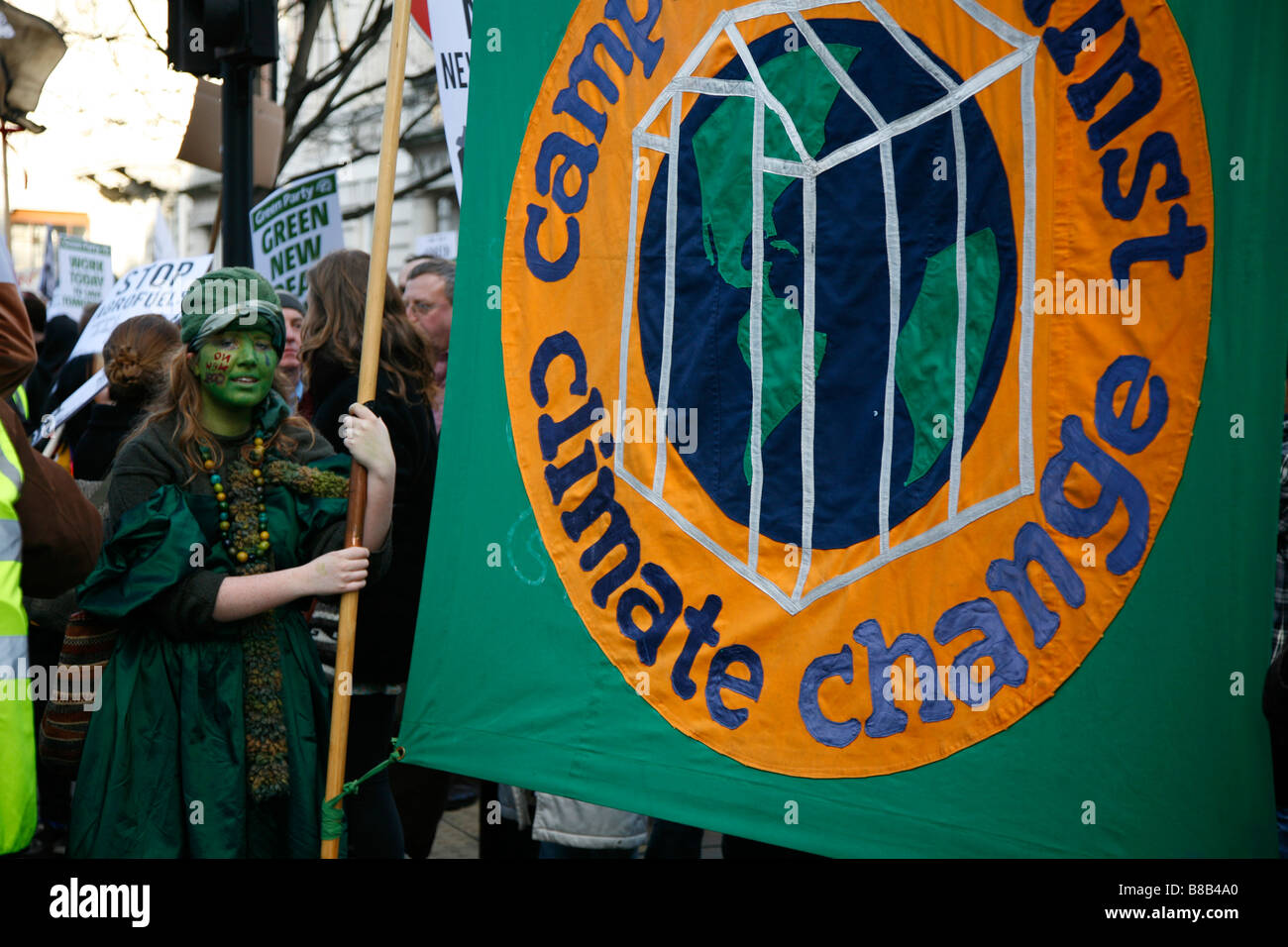 Campaign Against Climate Change, national climate march in London on ...