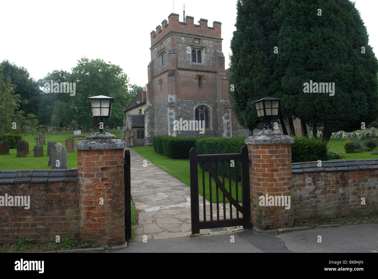 Harefield Parish Church Stock Photo - Alamy