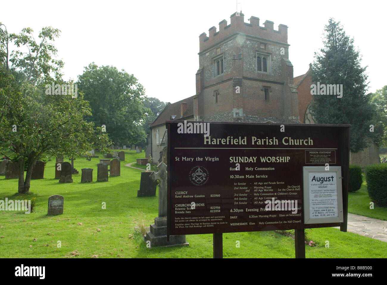 Harefield Parish Church, Harefield Stock Photo - Alamy