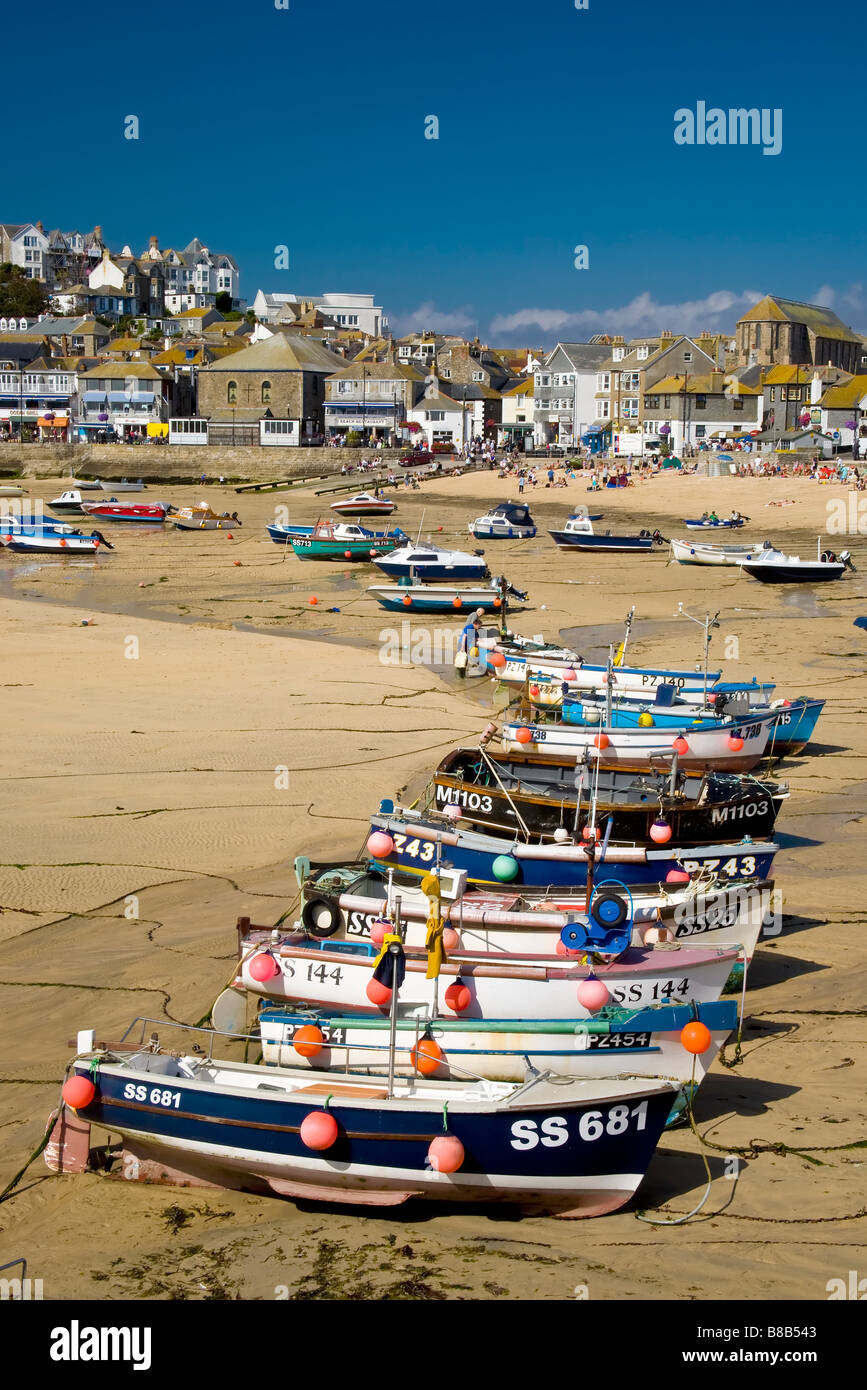 St. Ives Harbour Cornwall Stock Photo - Alamy