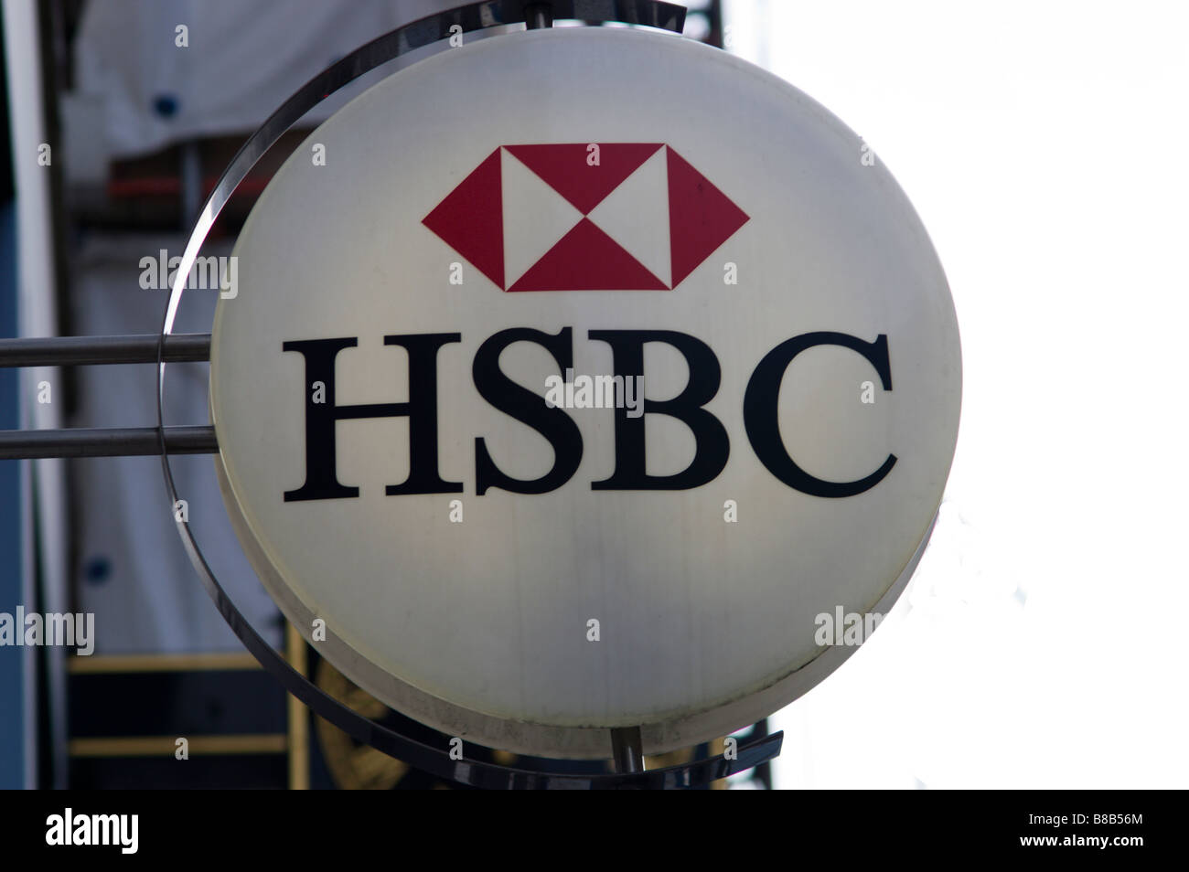 Hsbc sign hi-res stock photography and images - Alamy