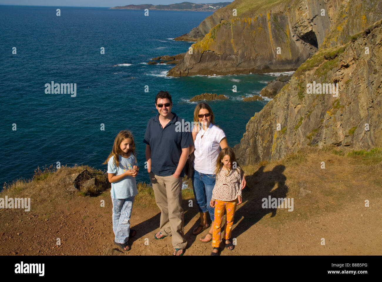 Family devon hi-res stock photography and images - Alamy