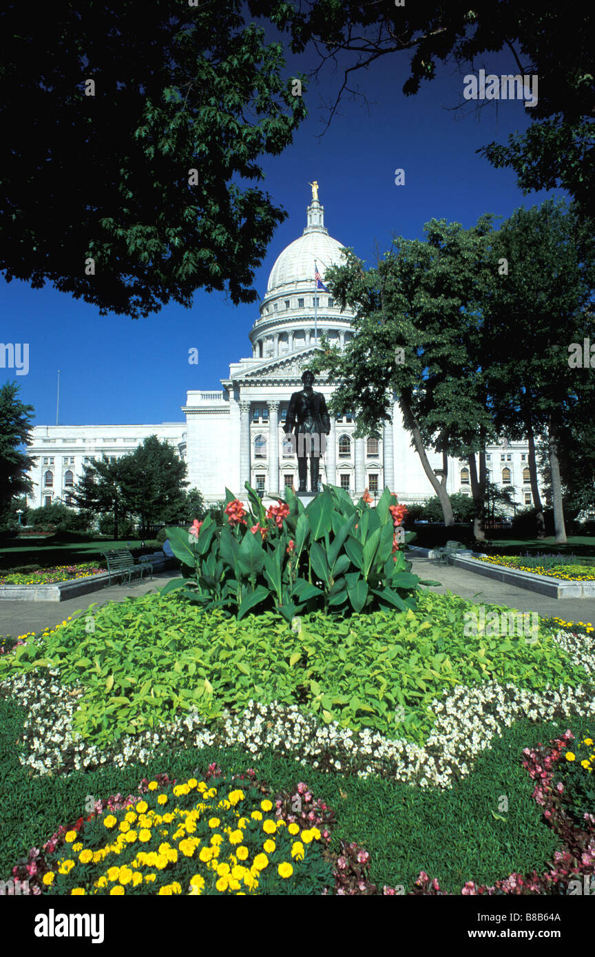 State Capitol Madison Wisconsin Stock Photo - Alamy
