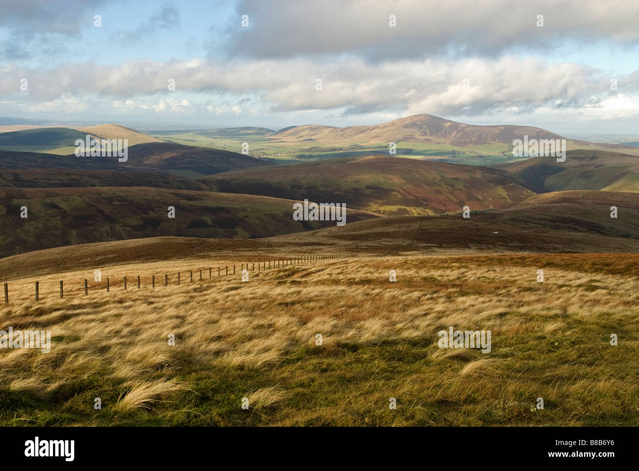 TINTO GRAHAM DONALD HILL VIEWED FROM HUDDERSTONE DONALD SOUTH ...