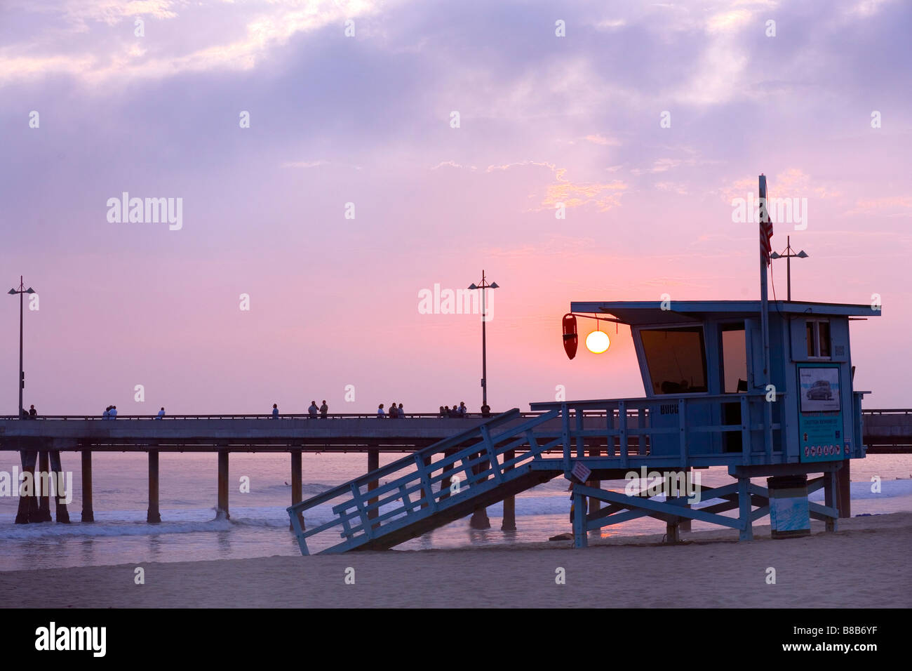 Sunset Beach, Malibu, California Stock Photo - Alamy