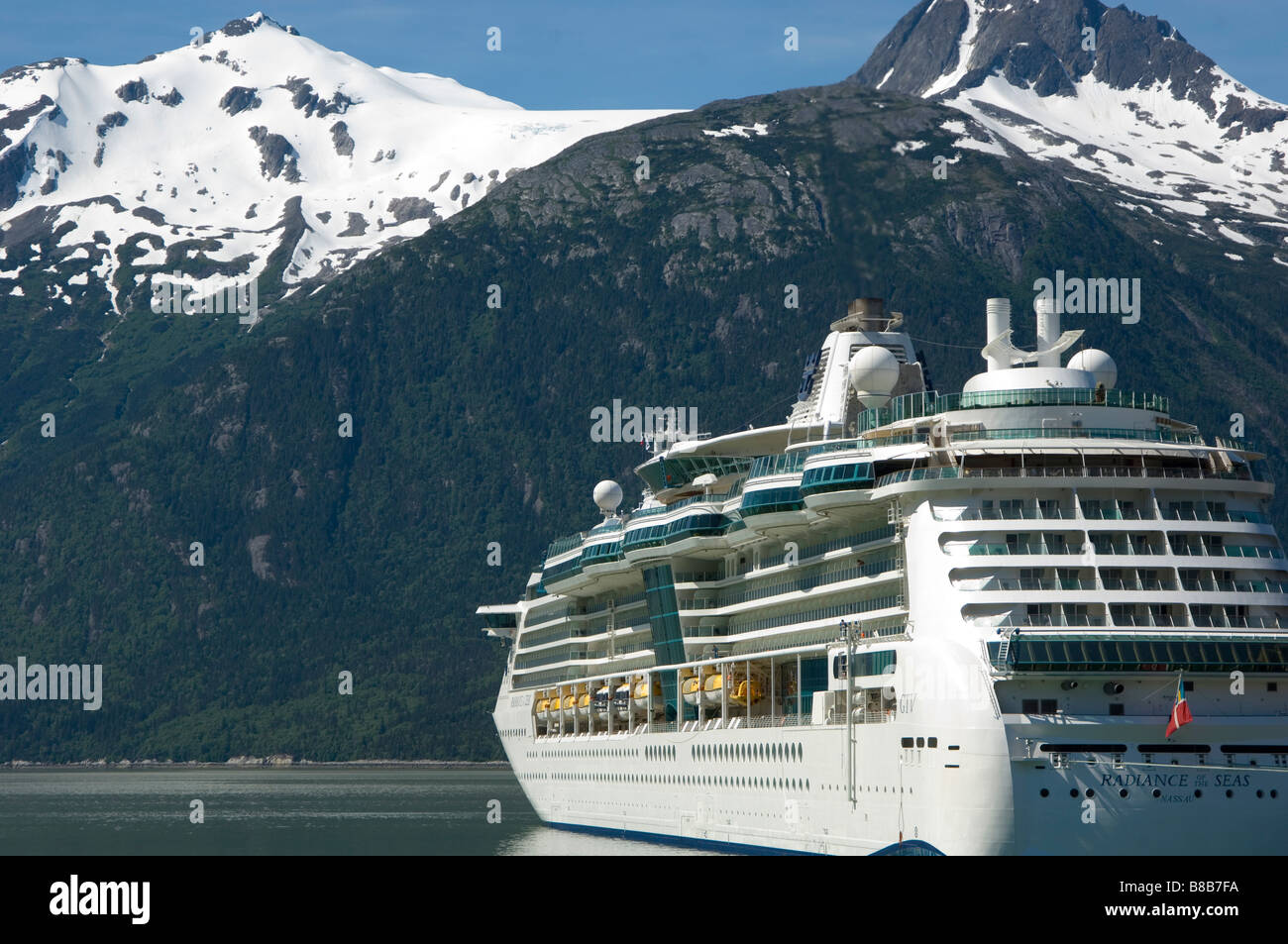 Tour Boat, Skagway, Alaska Stock Photo - Alamy