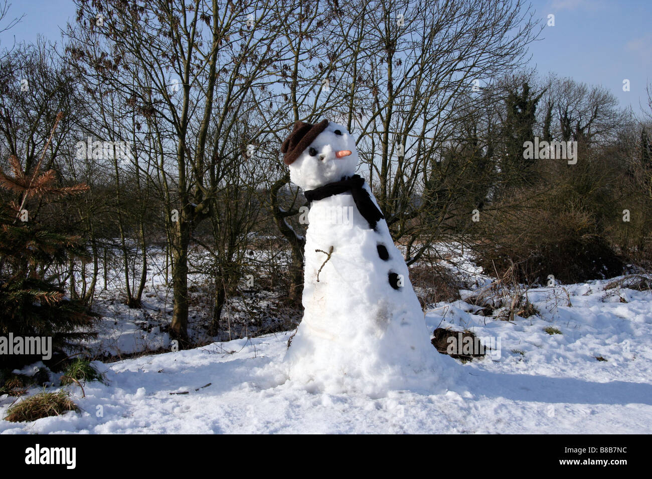 Snowman british isles hi-res stock photography and images - Alamy