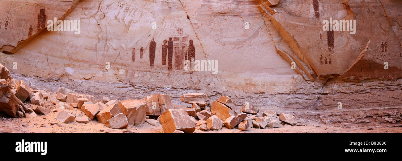 The Great Gallery, Horseshoe Canyon, Canyonlands National Park, Utah ...